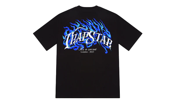 Trapstar Chrome Flame SS23 Tee Black – Flower Kickz