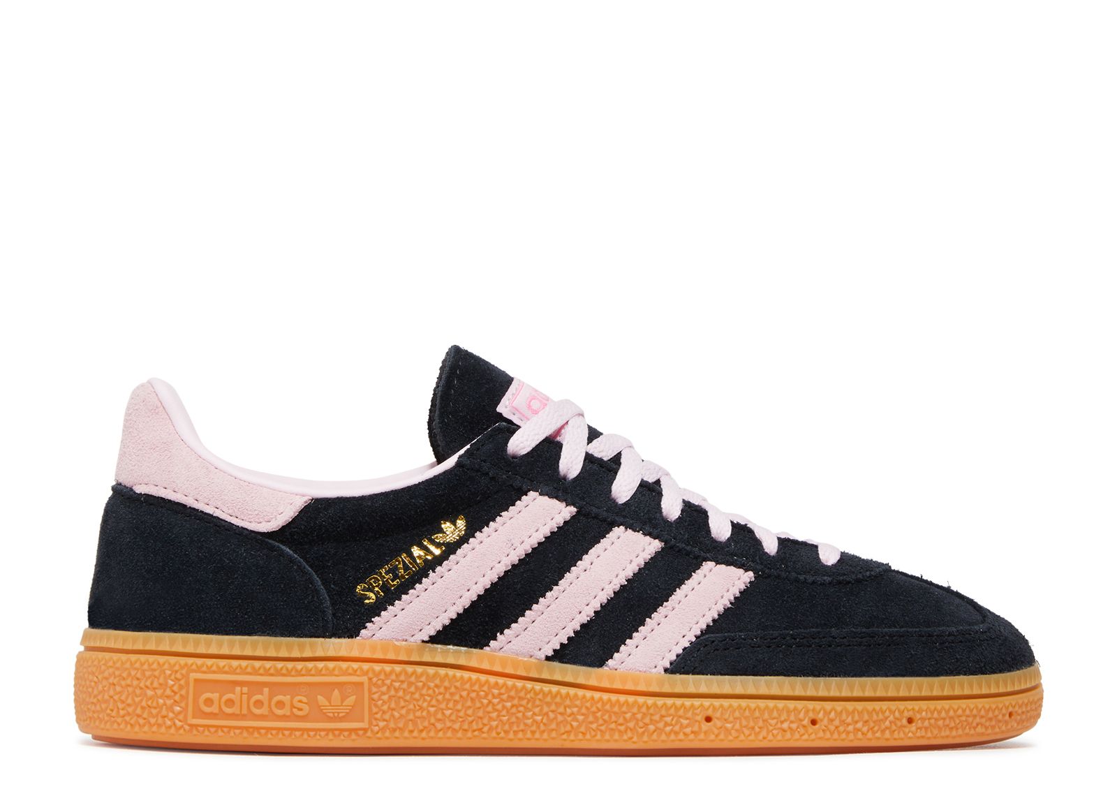 Adidas Handball Spezial Core Black Clear Pink Gum – Flower Kickz