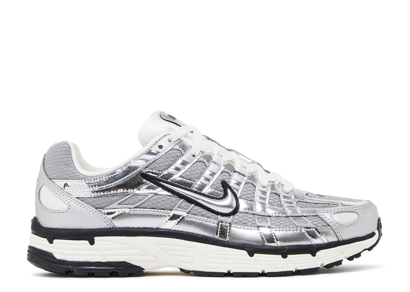 Nike P-6000 Metallic Silver – Flower Kickz