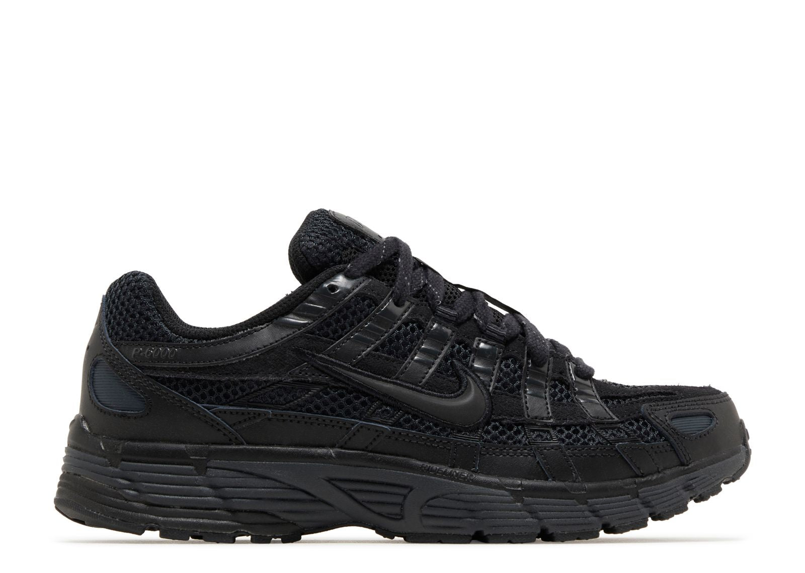 Nike P-6000 Premium Triple Black – Flower Kickz