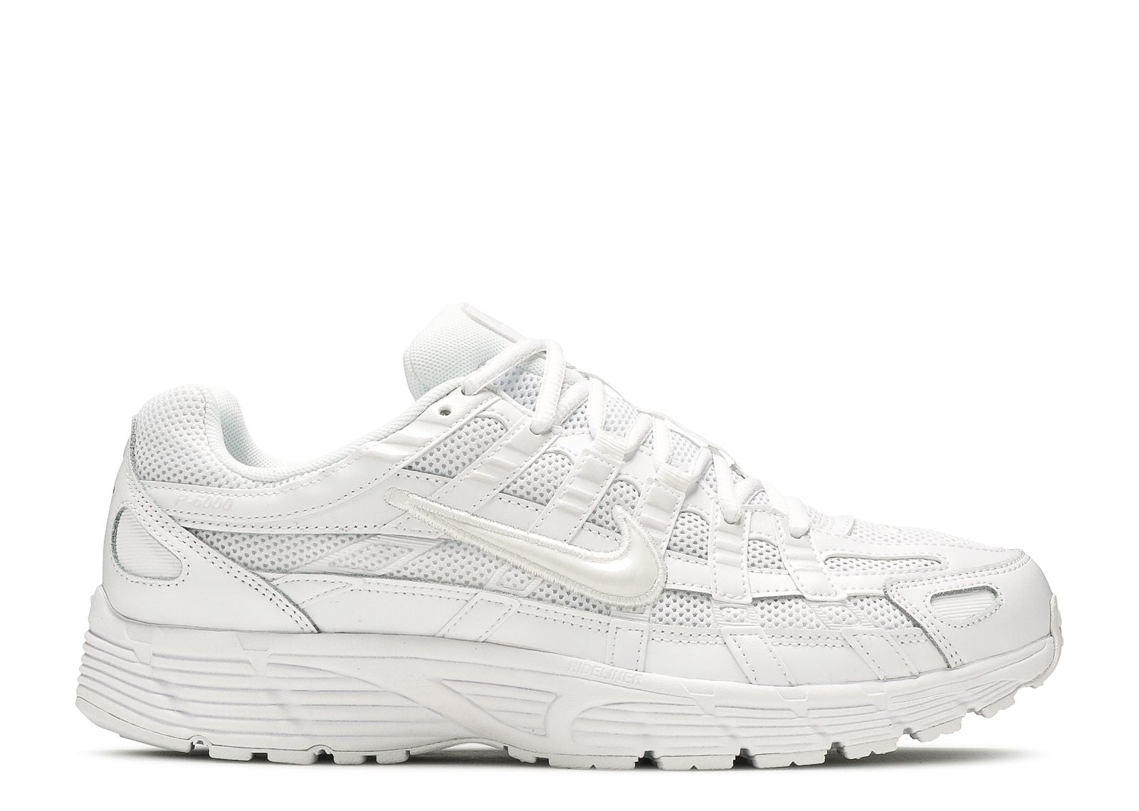 Nike P-6000 Triple White – Flower Kickz